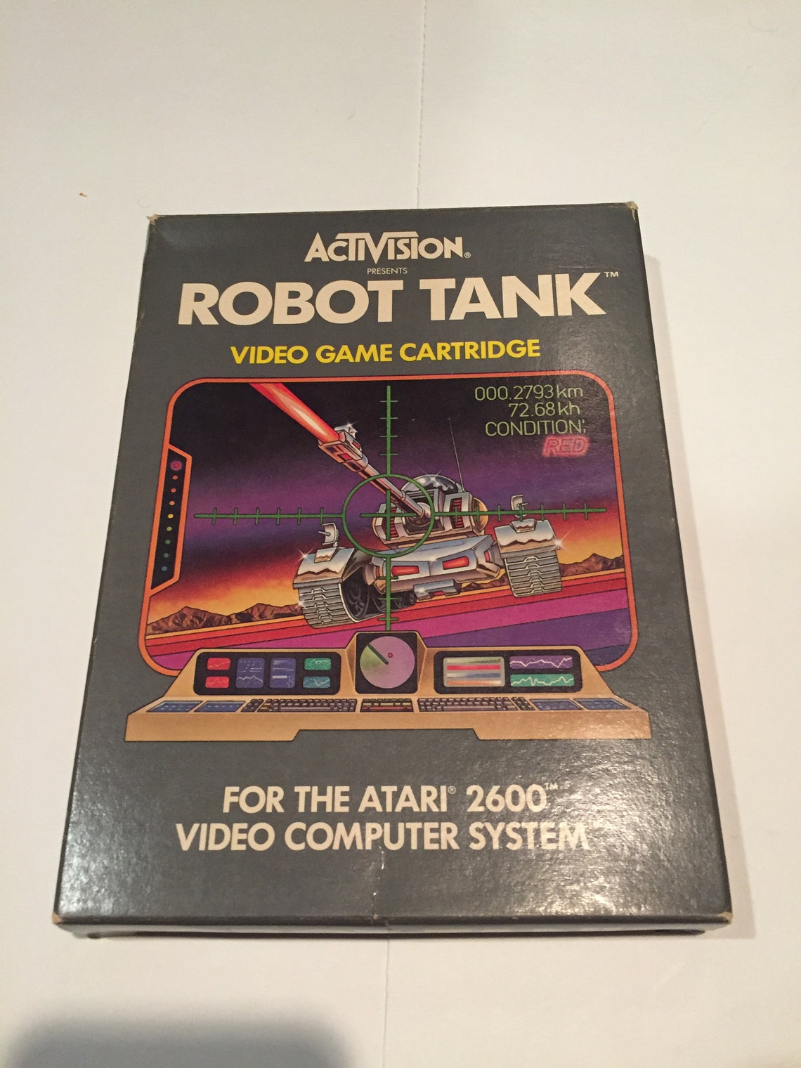 Vintage 1980s Atari Video Game System ROBOT TANK Complete in - Etsy
