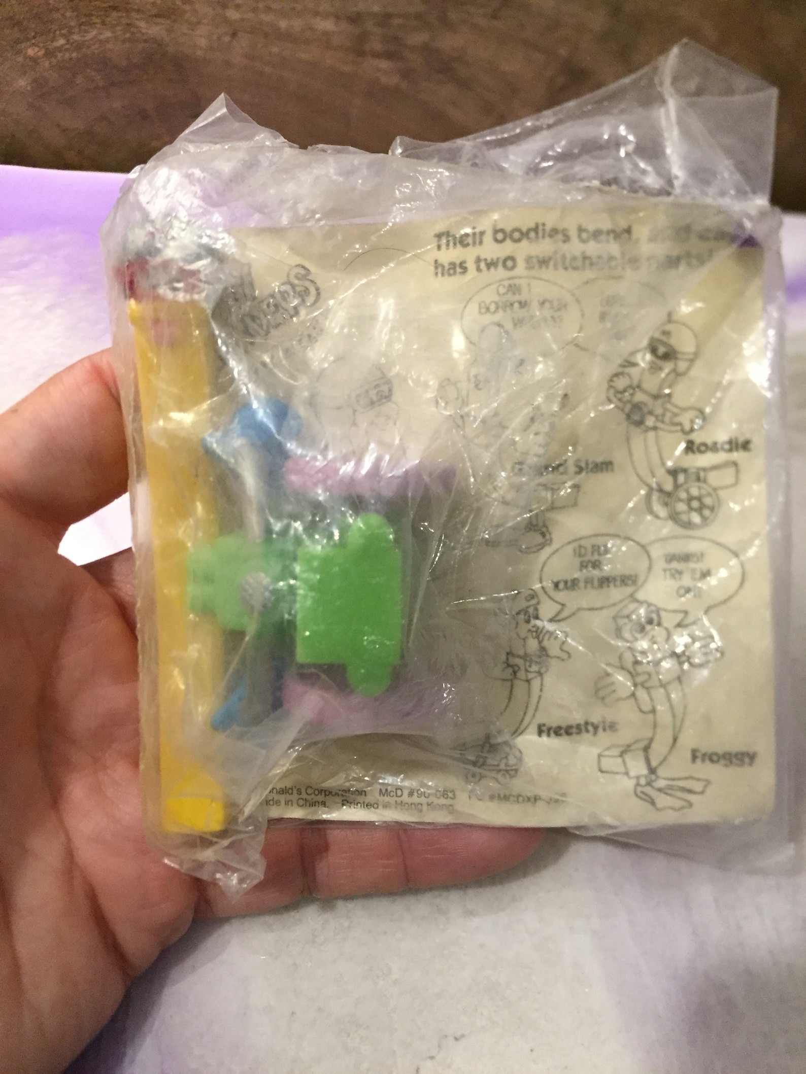 Fry Benders ROADIE Complete Mcdonald's Happy Meal Toy! 1990's - Rare ...