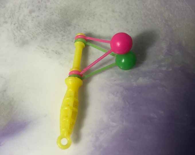 Vintage Keychain 90's Neon Clackers Themed Keychain - Vintage Keychain ...