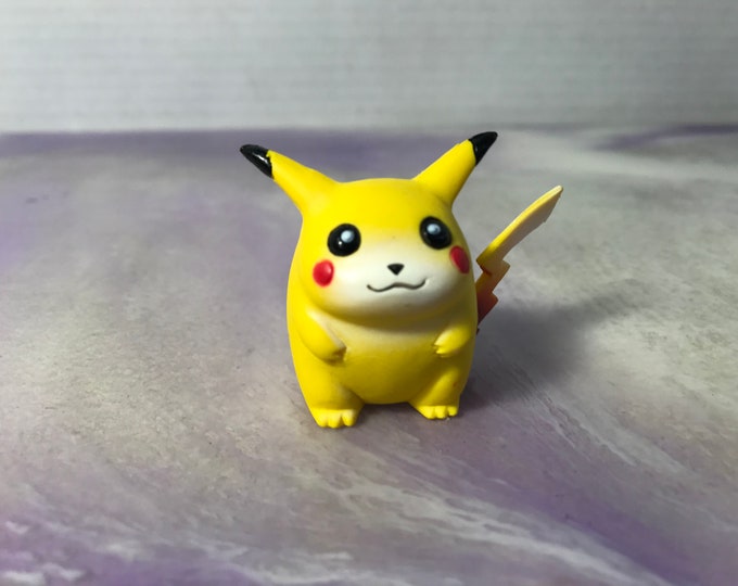 Vintage Pokemon FAT PIKACHU PVC Figure Assorted Rare Vintage Pokemon ...