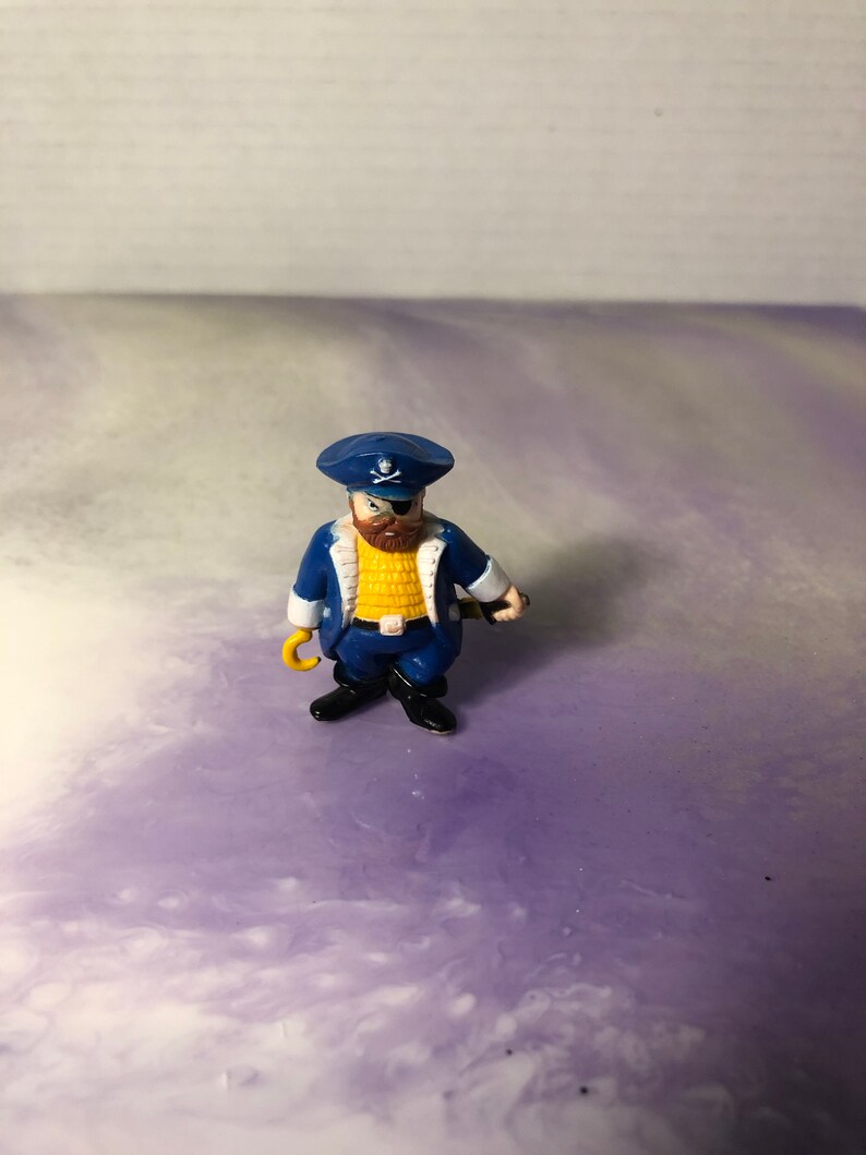 Vintage 1980's Soma Toys PIRATES PVC Figure / Cake Topper - Rare 1980's ...