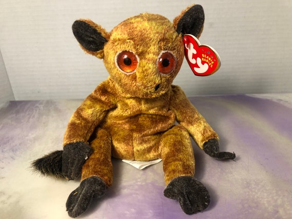 MWMT Ty Collectible Ty Beanie Baby Gizmo The Lemur - 2001 MWMT Edition ...