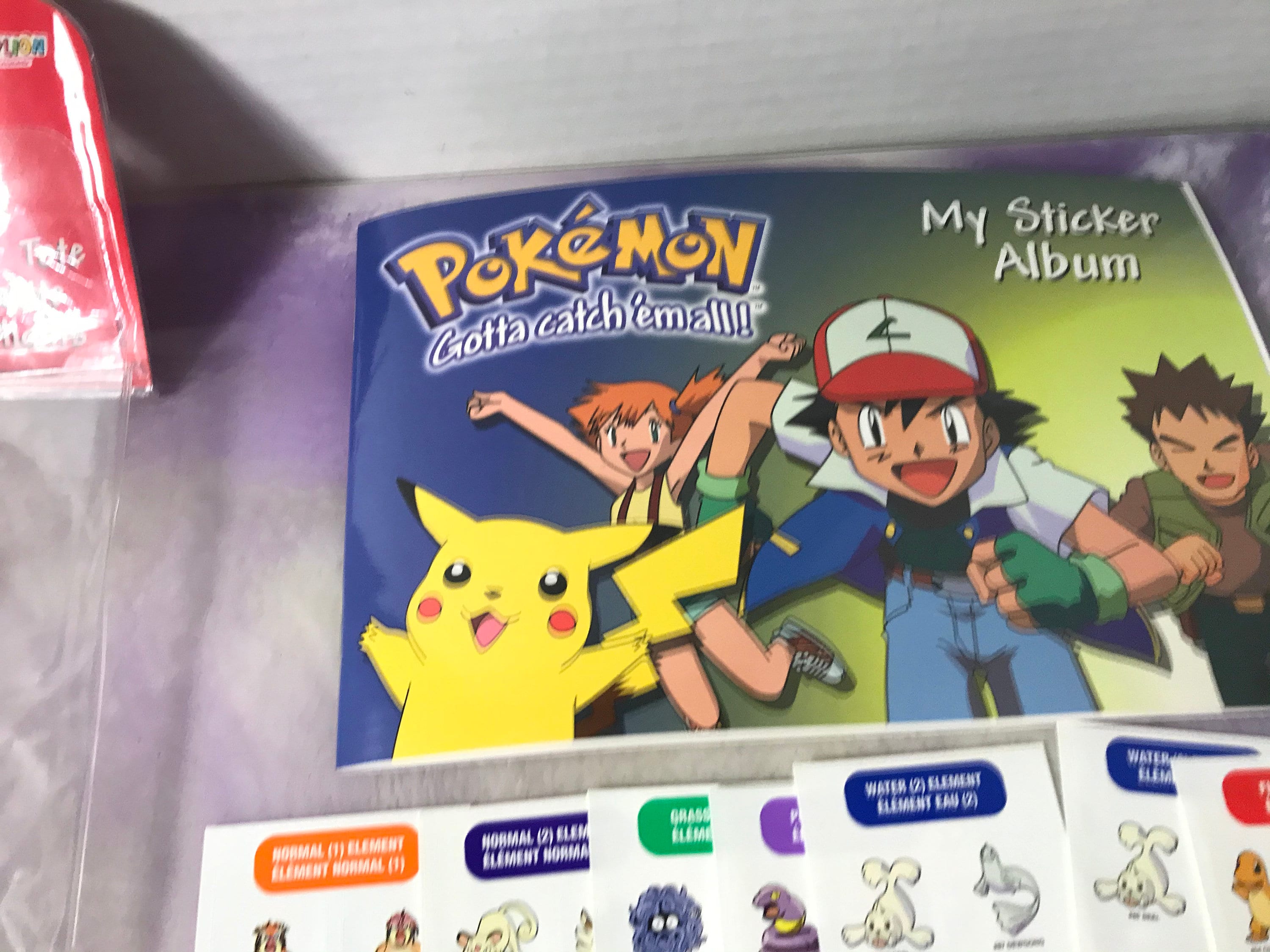 Vintage Pokemon Sticker Book and Sticker Set so Cool | Etsy