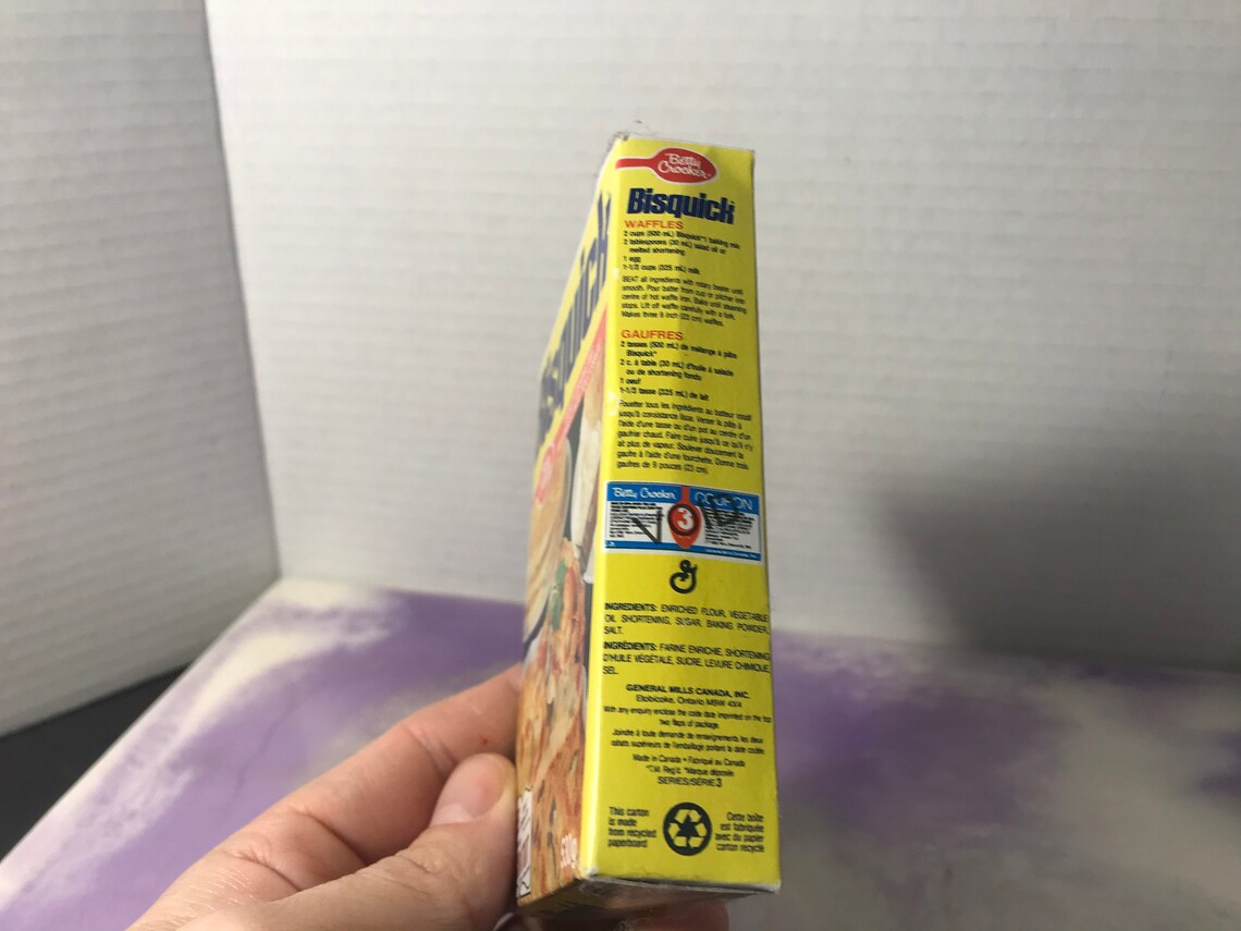 Vintage Pretend Fun With Food BISQUICK Mini Box Toy - Etsy