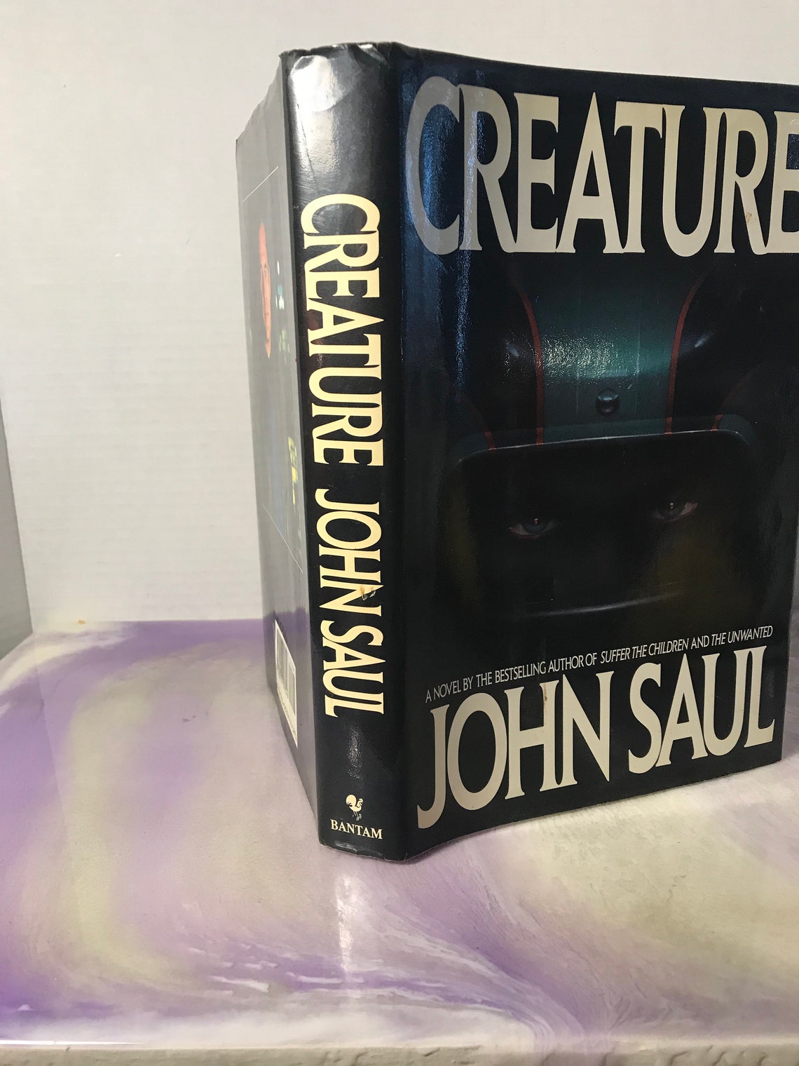Vintage Book / Novel CREATURE JOHN SAUL Bantam Hardcover - Etsy