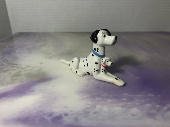 Vintage Disney 101 Dalmatians Father Dog With Pup Applause PVC - Etsy Finland
