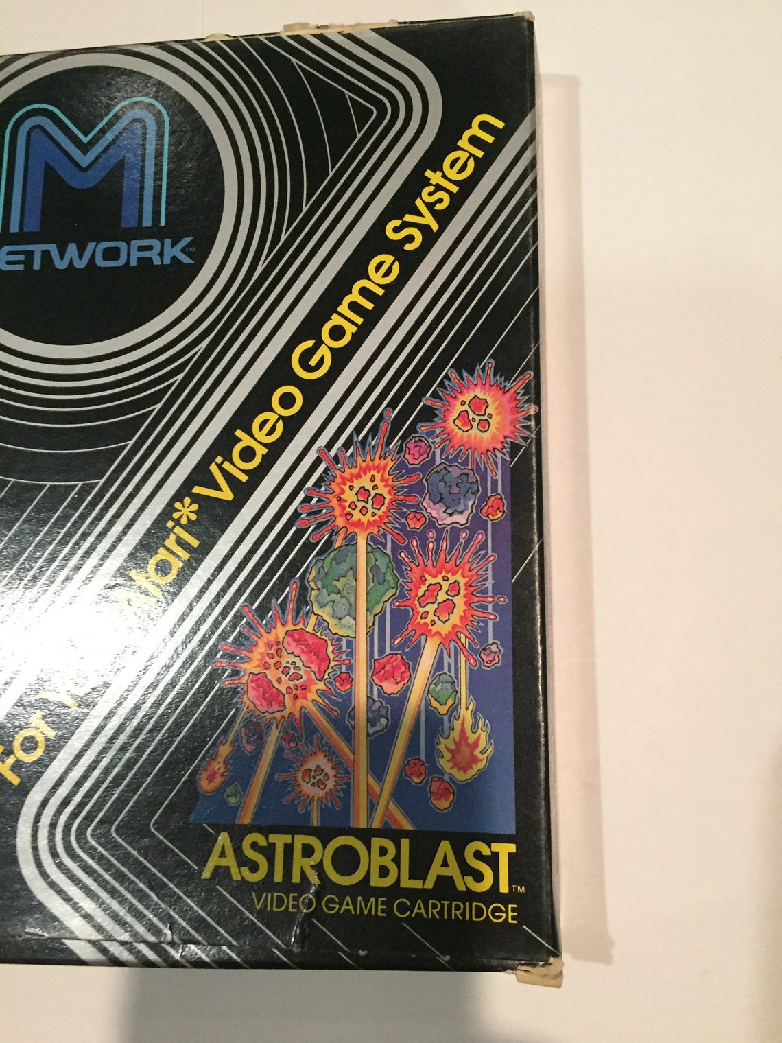 Vintage 1980s Atari Video Game System ASTROBLAST Complete in - Etsy