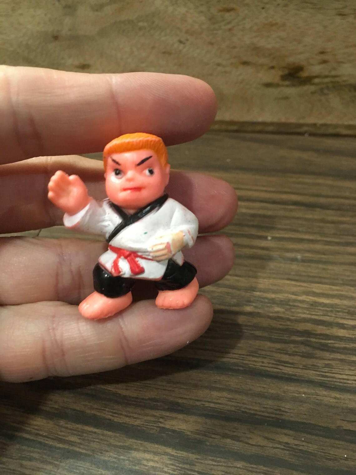 Vintage 1980's Soma Toys Karate Fighters PVC Figure / Cake Topper ...