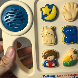 Vintage VTECH Talking Little Smart First Words Music Electronic Toy ...