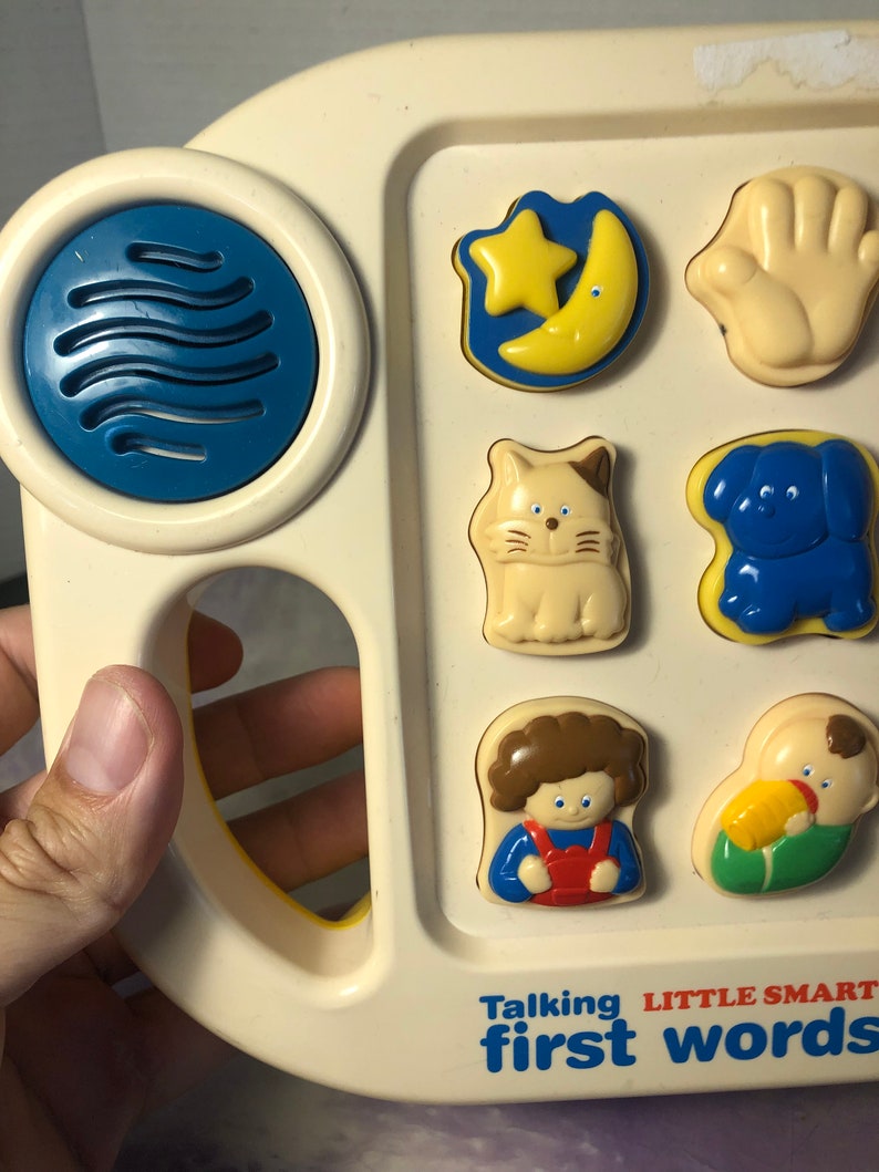 Vintage VTECH Talking Little Smart First Words Music - Etsy Ireland