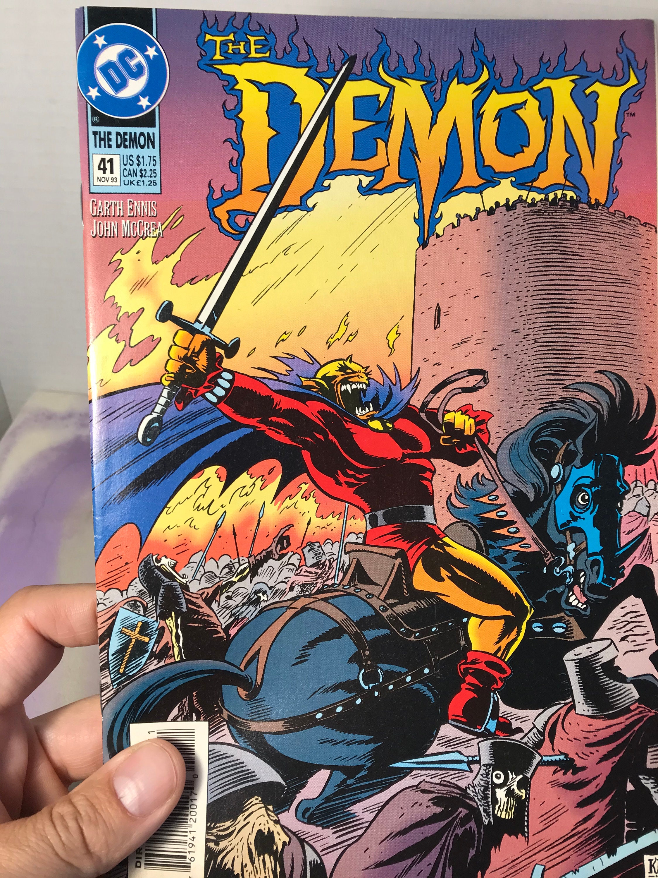 Vintage DC Comics The DEMON 41 Rare Vintage 90's DC | Etsy