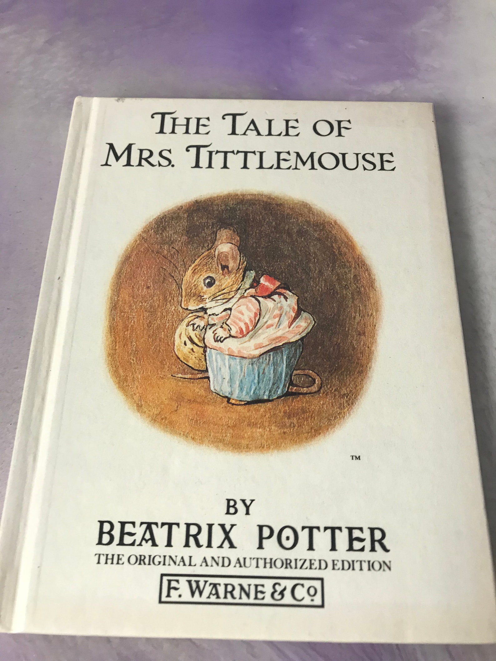 Vintage the Tale of Mrs Tittlemouse by Beatrix Potter - Etsy