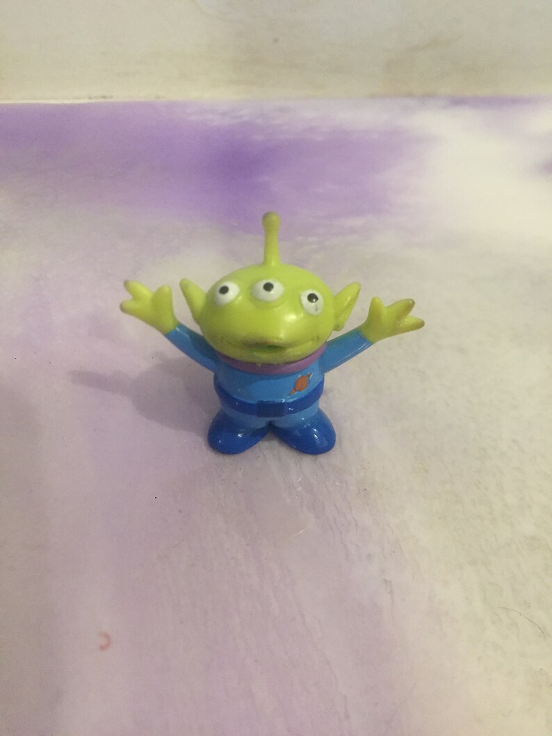 Vintage Disney Pixar Toy Story PVC Figure ALIEN Rare | Etsy
