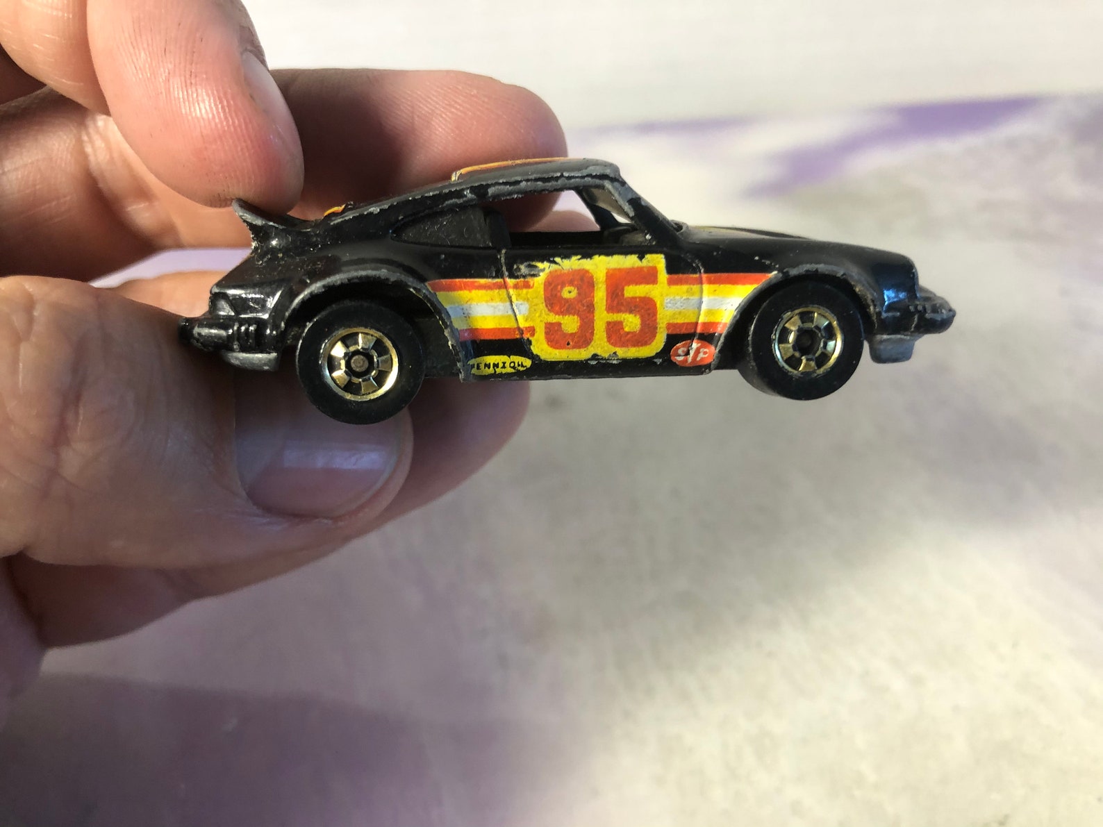 Vintage 1974 Mattel Hot Wheels Black Porsche Rare Vintage | Etsy