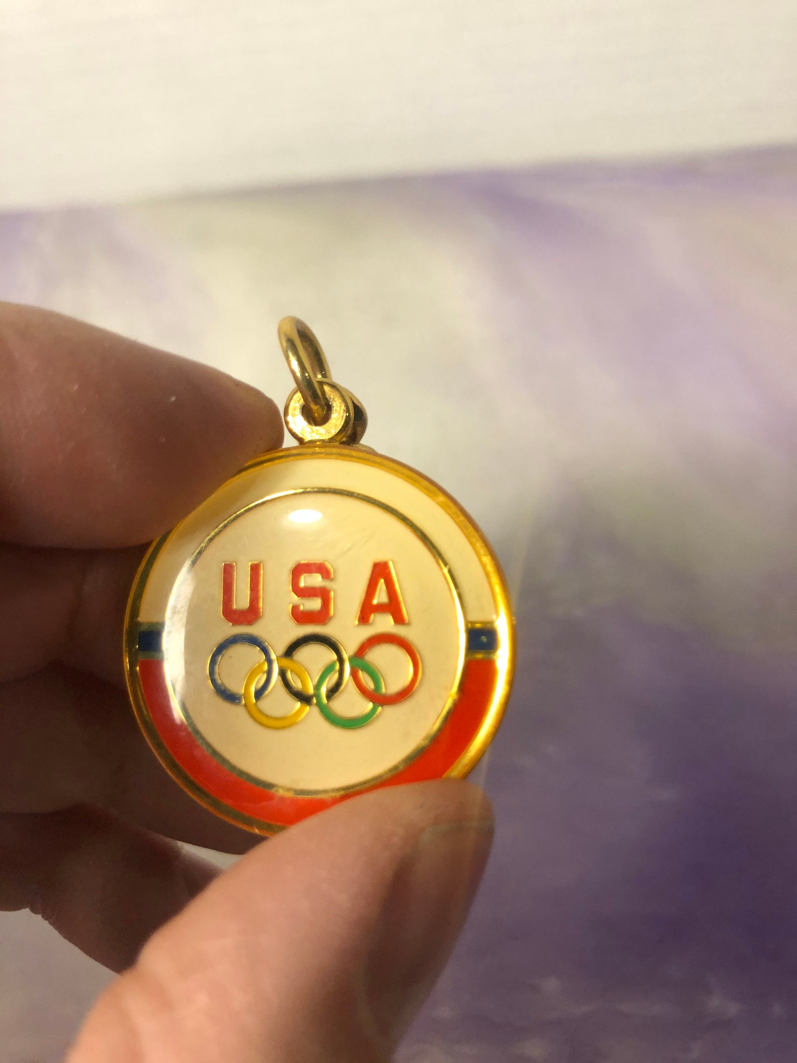 Vintage Keychain Team USA Olympic Keychain General Motors | Etsy