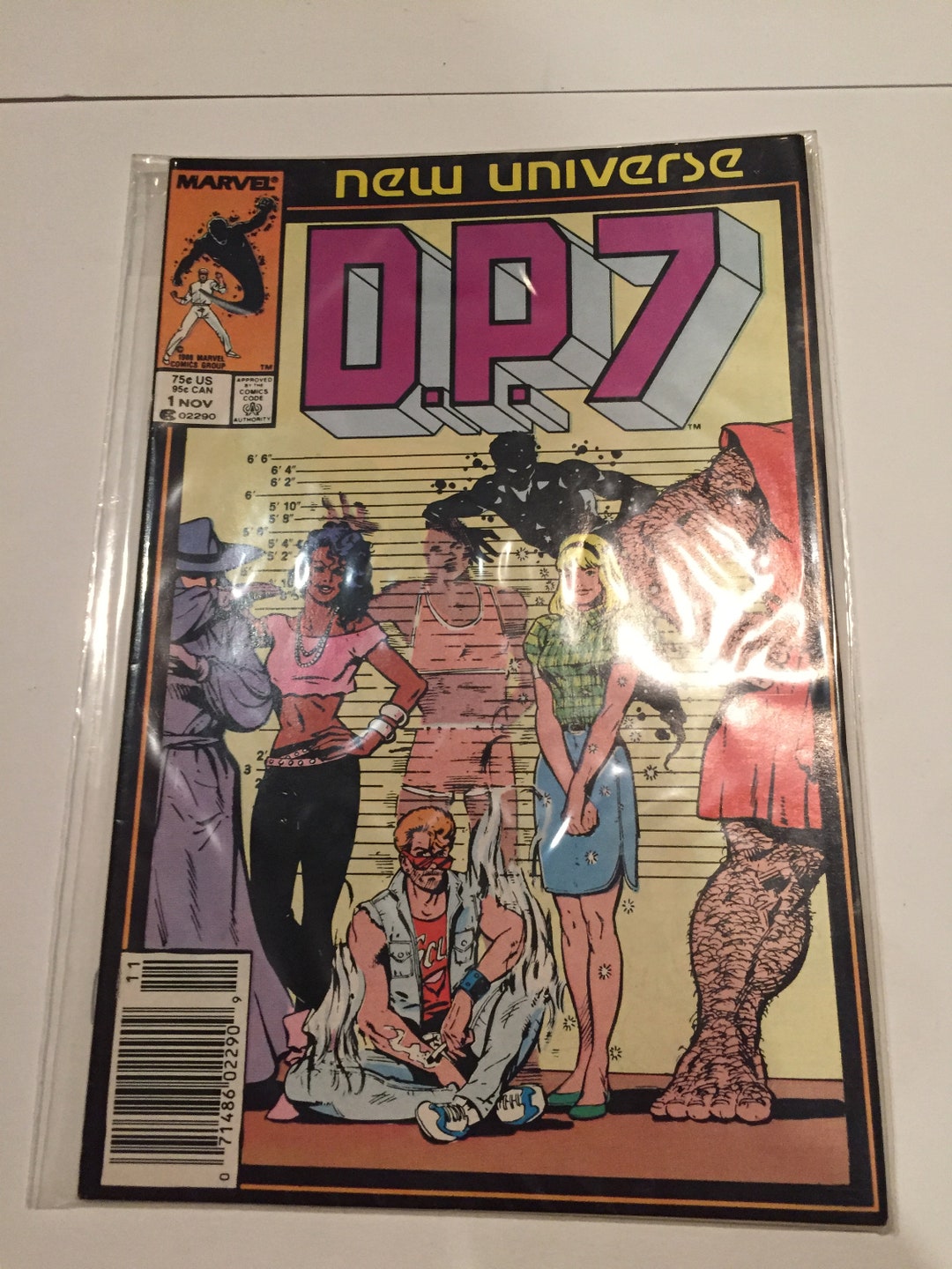 Vintage Marvel Comics New Universe DP7 1 Rare Vintage Obscure Marvel ...