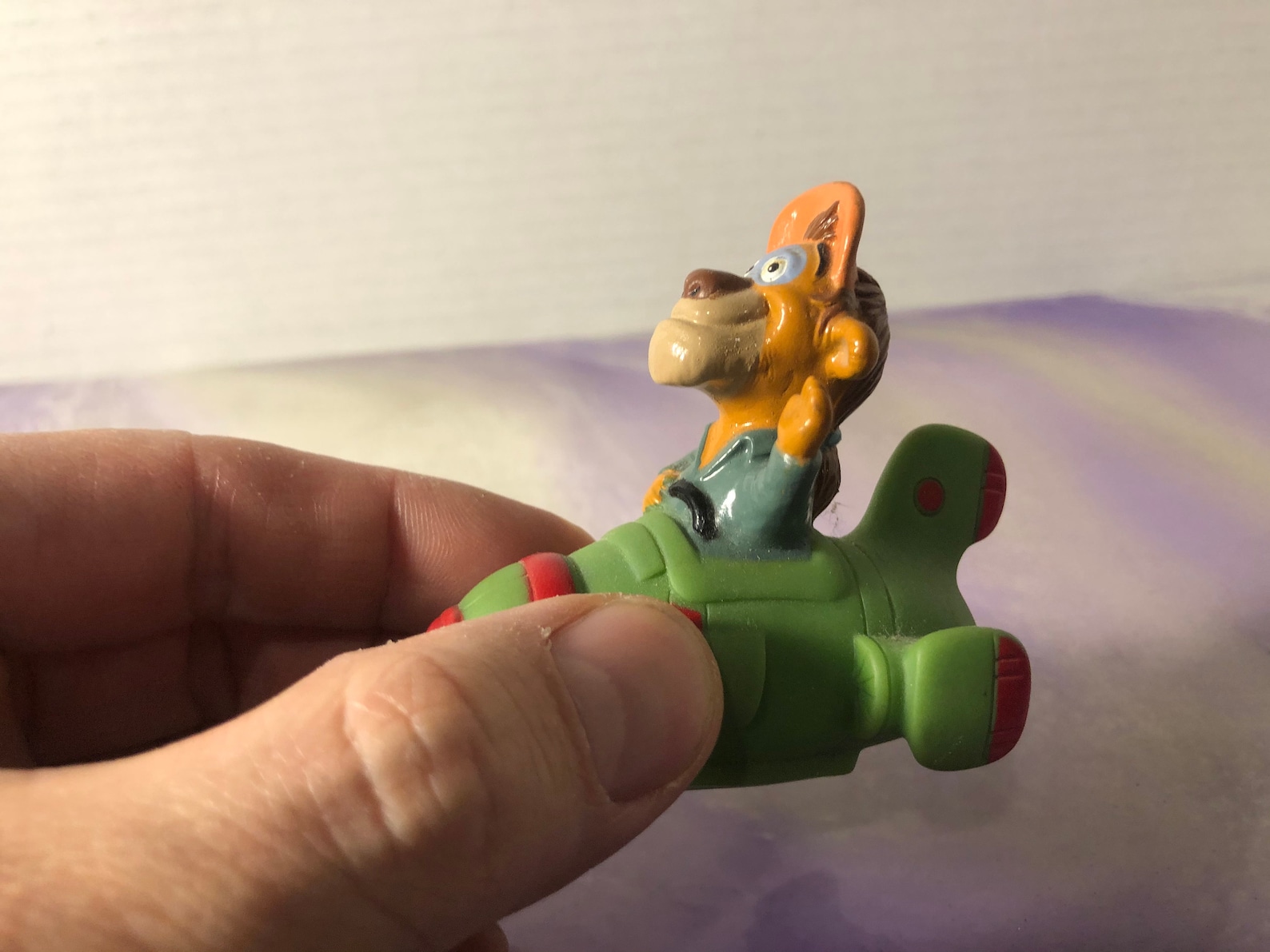 1989 Disney's Talespin WILDCAT - Rubber PVC Cake Topper Toy - Vintage ...