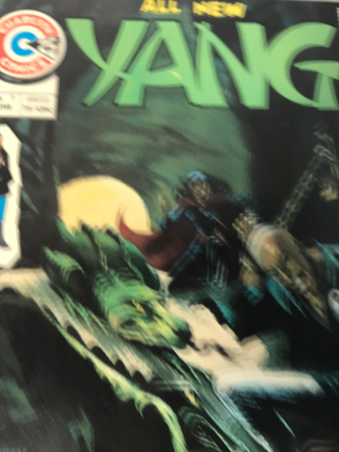 Vintage Charlton Comics Yang 7 1970's Rare Vintage - Etsy