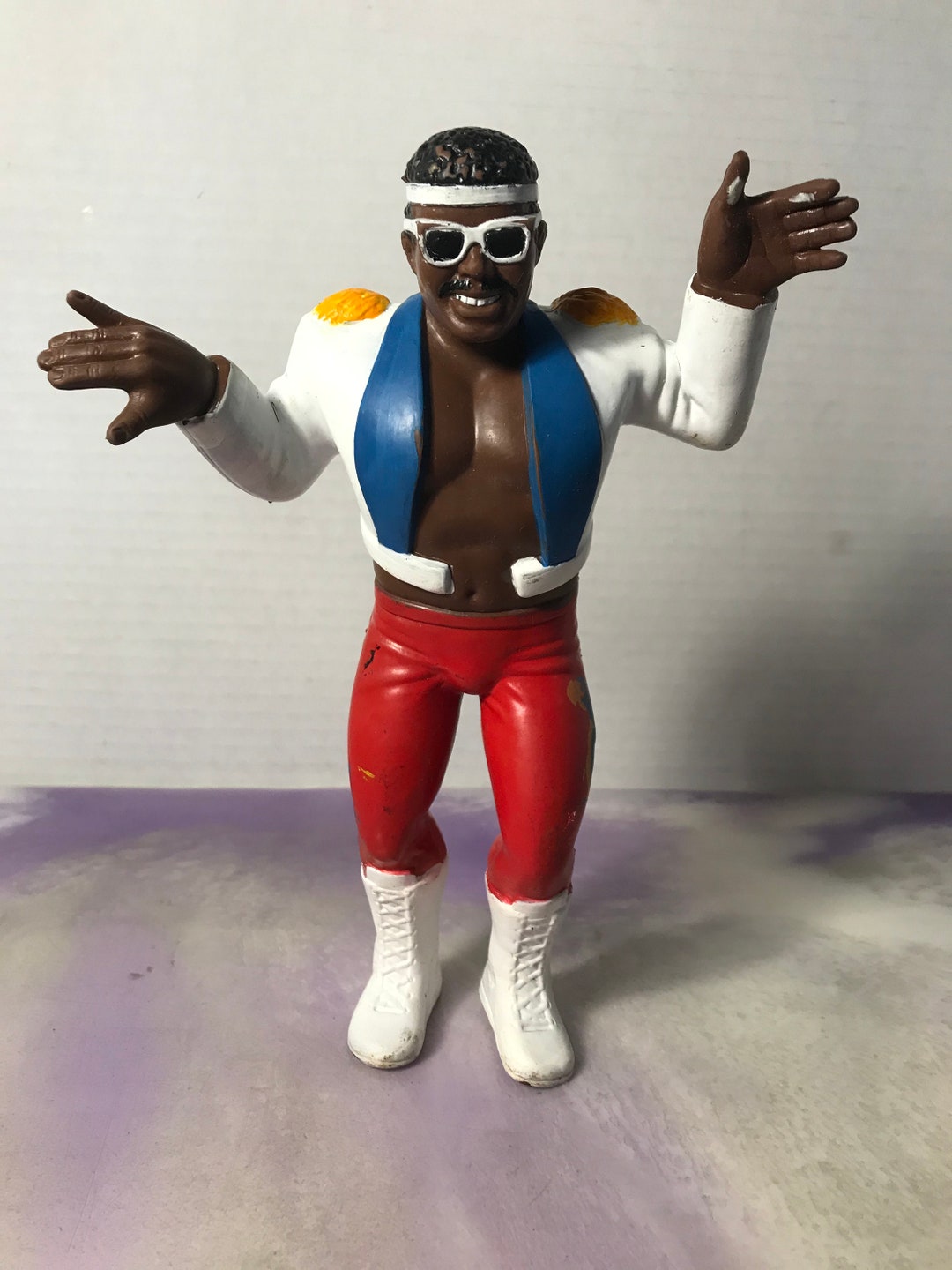 Vintage Koko B. Ware WWF LJN Titan Sports 1980's Rubber Wrestler Action ...