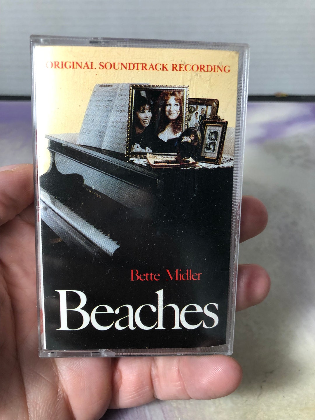 Beaches - Official Motion Picture Soundtrack - Cassette Tape Vintage ...