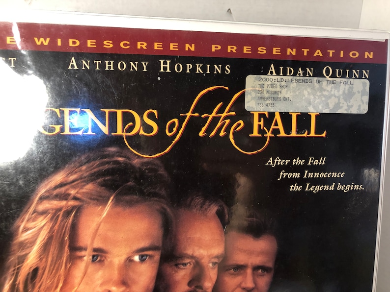 Vintage Legends of the Fall Deluxe Widescreen Laserdisc - Etsy