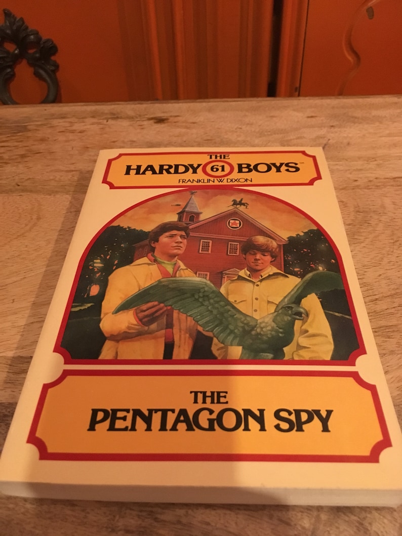 The Pentagon Spy by Franklin W. Dixon HARDY BOYS 61 1980 Rare - Etsy