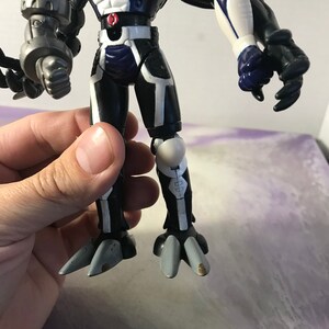 Vintage CYBERDRAMON / JUSTIMON - Incomplete Digimon BANDAI 2001 ...