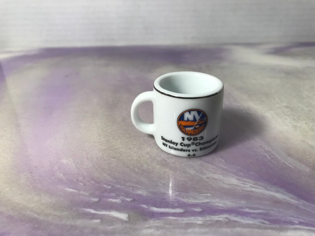 Vintage NHL Stanley Cup Crazy Mini Mug New York Islanders 1983 Champs ...