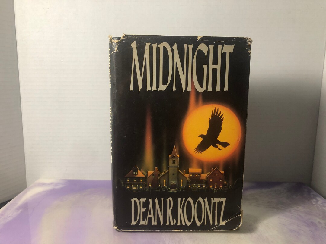 Vintage Book / Novel MIDNIGHT - Dean Koontz - Putnam Hardcover 1989 ...