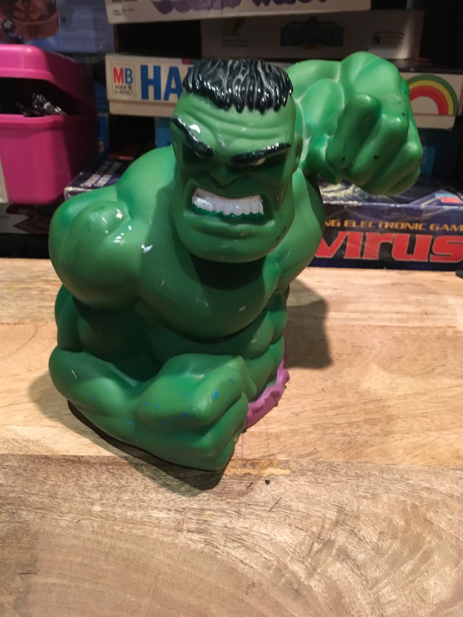 Rare 1999 Marvel Incredible Hulk PVC Piggy Bank Vintage - Etsy