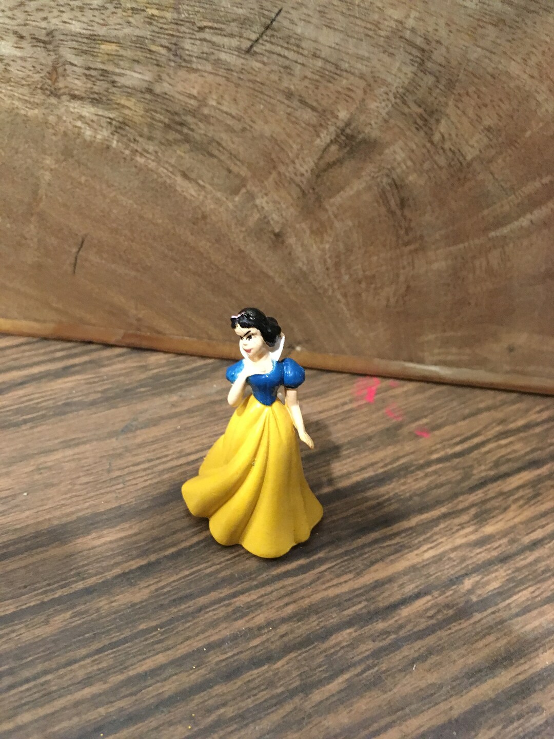Vintage Disney SNOW WHITE Mini Snow White Figure PVC Cake Topper Rare ...