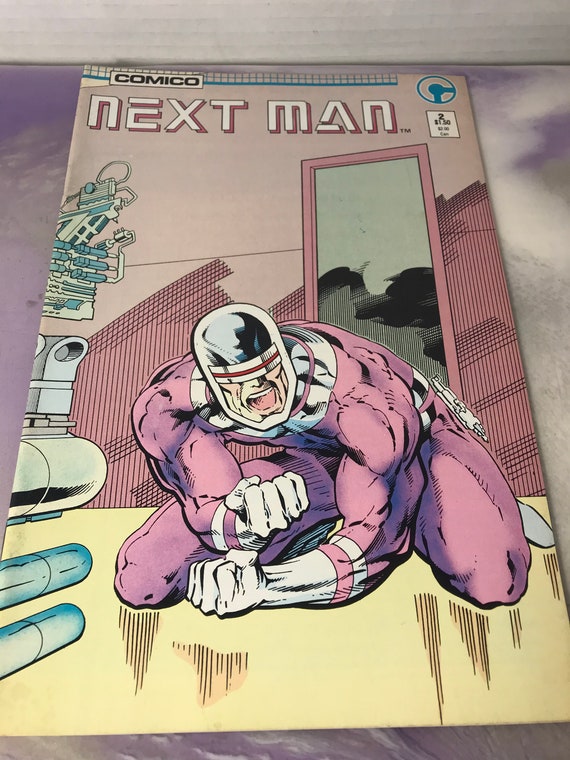 Vintage Comico Comics Next Man 2 1980s Rare Vintage Comic | Etsy