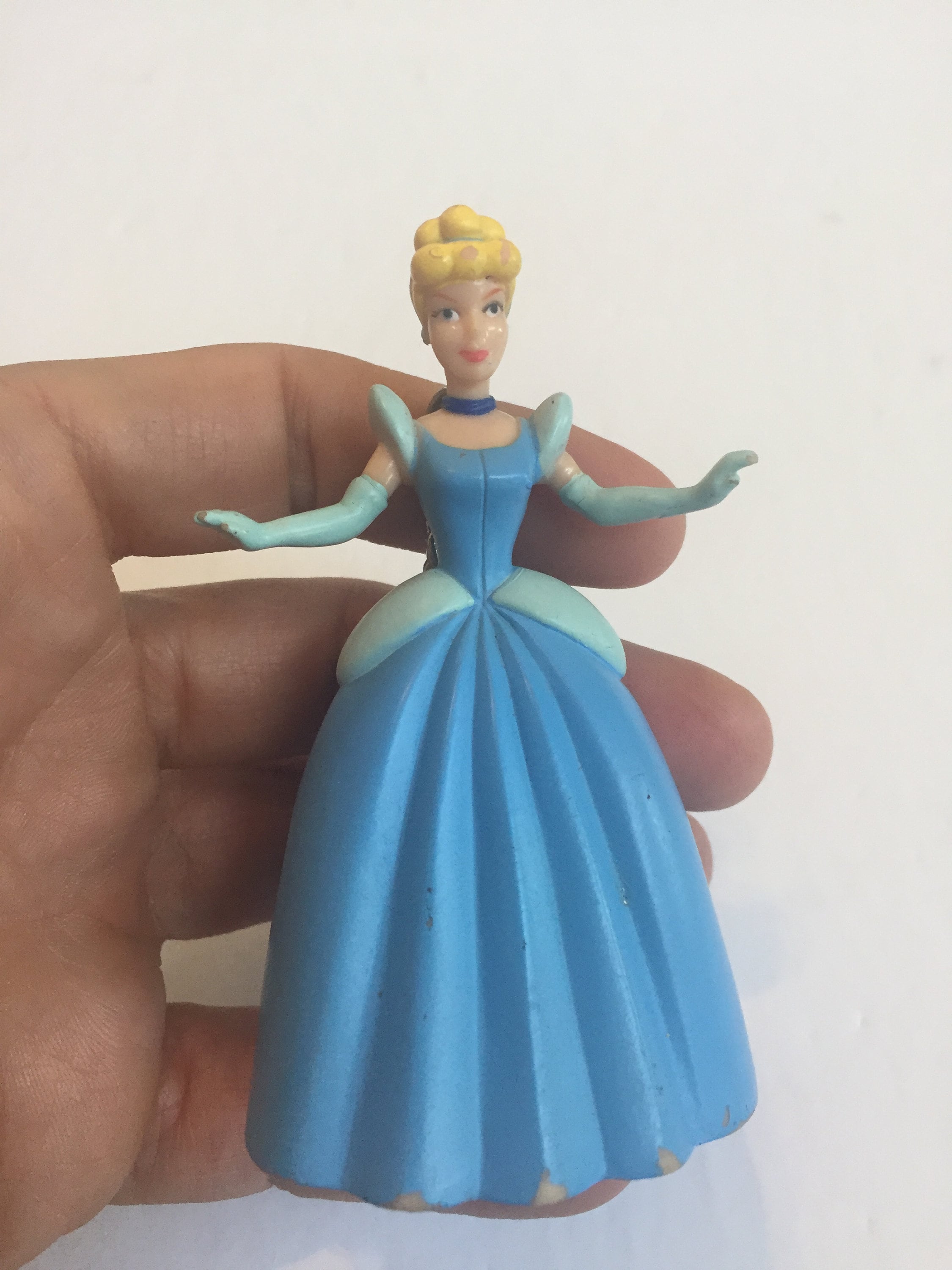 Vintage Disney Princess Cinderella Keychain Cinderella Blue | Etsy