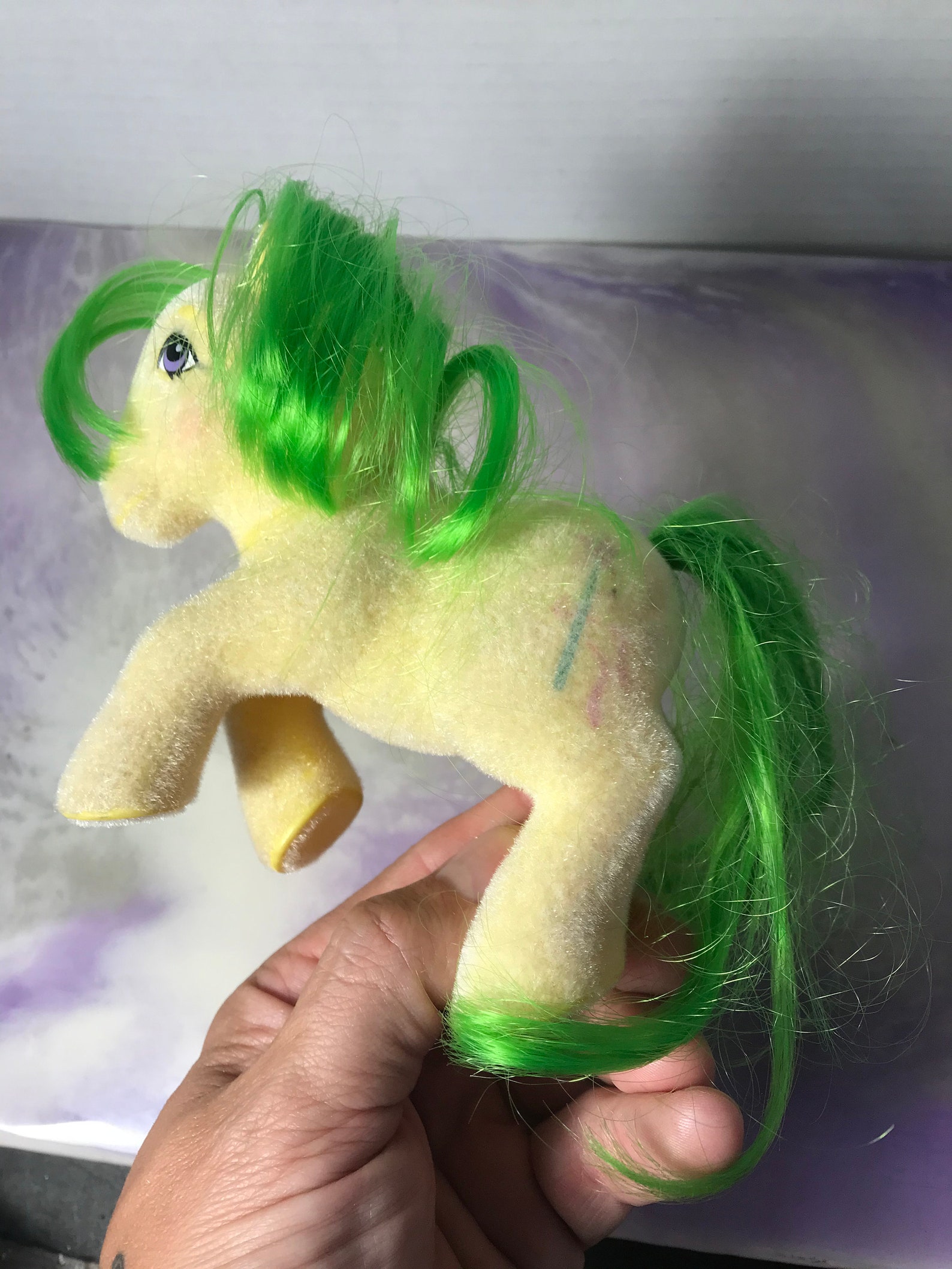 Rare Vintage G1 My Little Pony MLP Magic Star so Soft Yellow - Etsy