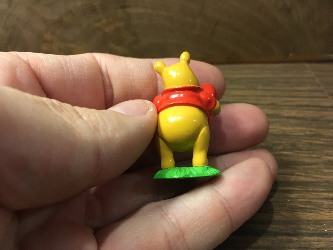 Vintage Winnie the Pooh Pooh Bear Hugging Heart MINI PVC | Etsy