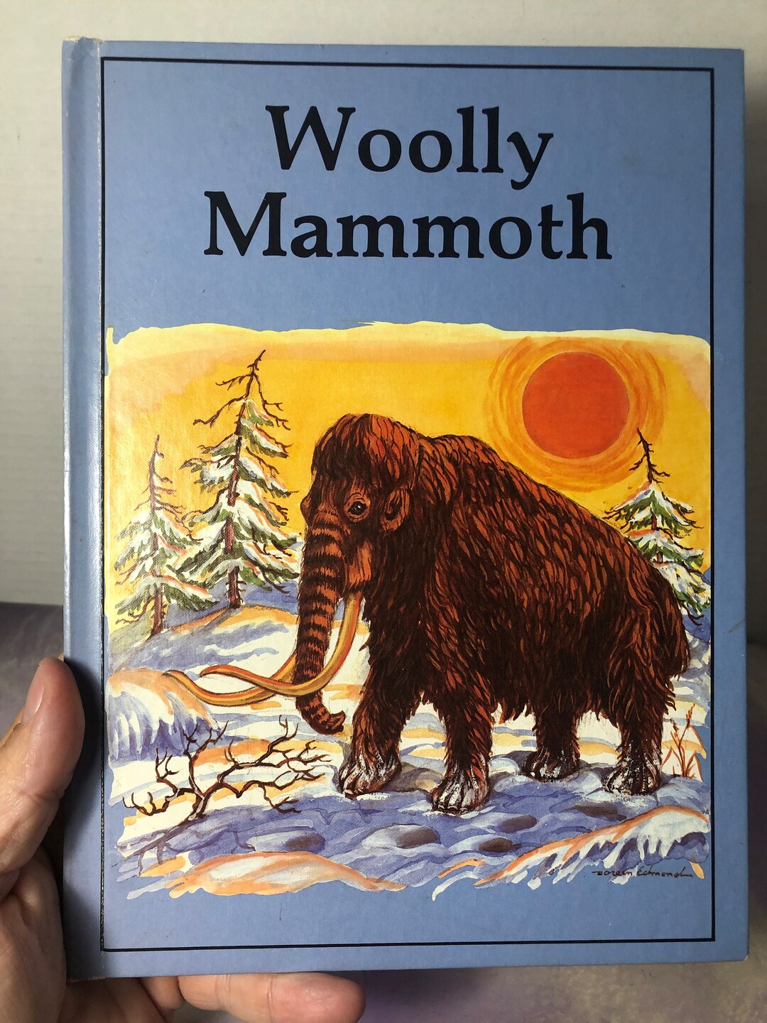 Vintage Rourke Enterprises Dinosaur Hardcover Book - Woolly Mammoth ...
