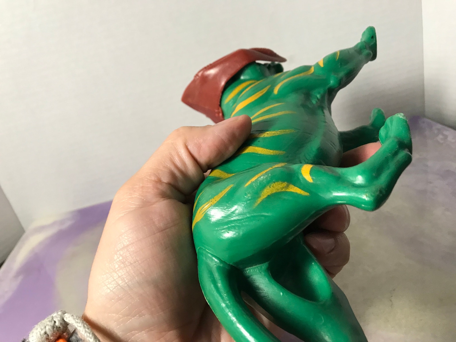 Vintage 1982 MOTU He-man Battle Cat cringer Mattel - Etsy