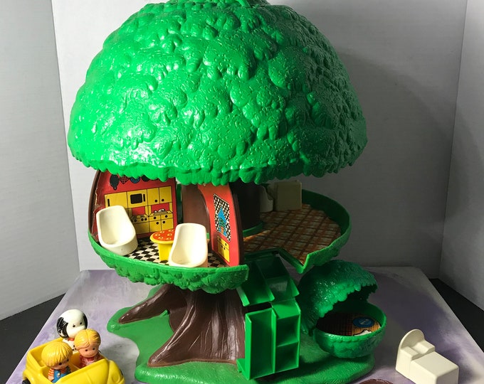 Vintage Kenner Tree Tots Family Tree House Play Set 1980's General ...