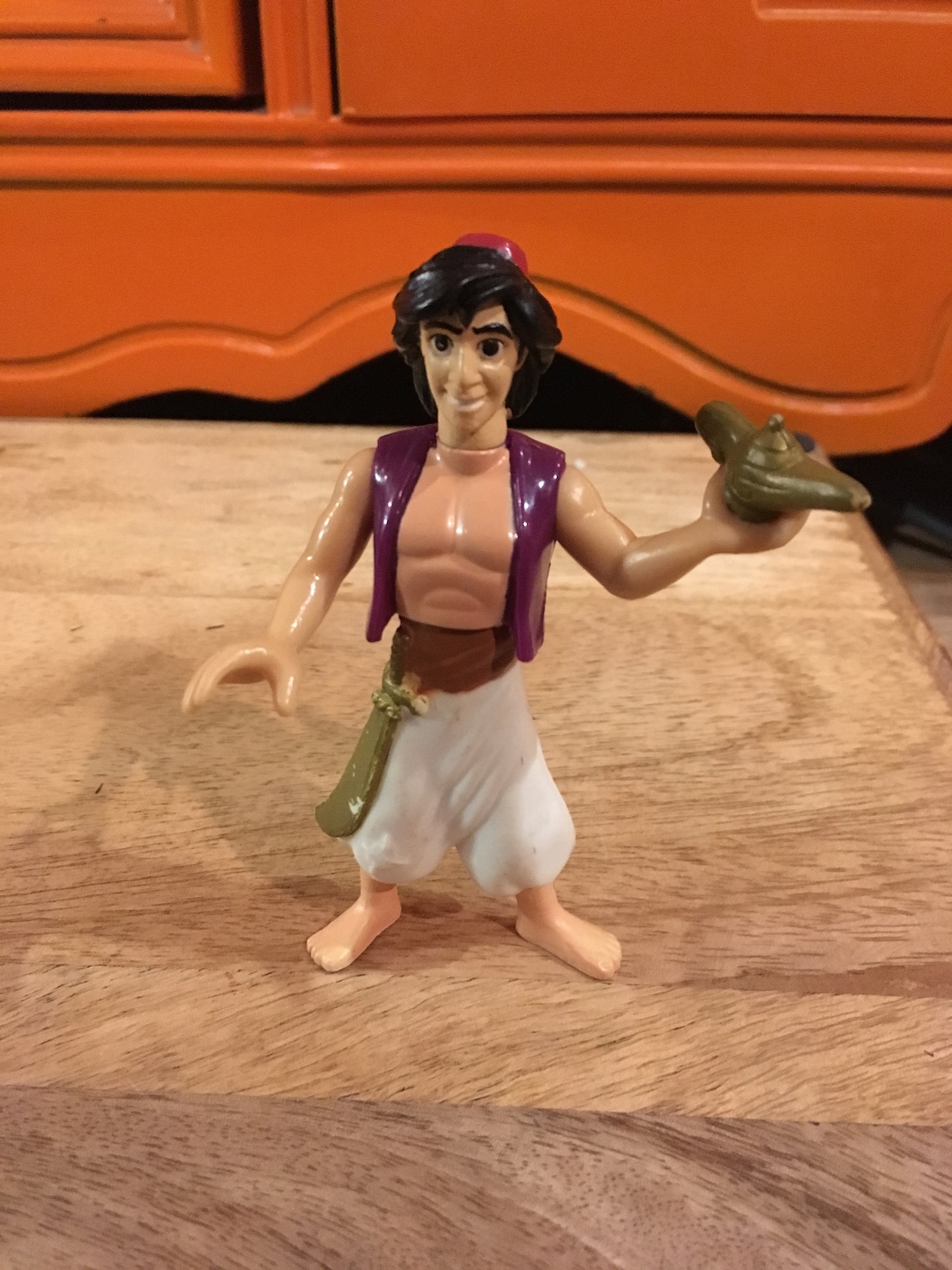 Vintage Disney's Aladdin Figure Aladdin and the Lamp Disney Aladdin ...