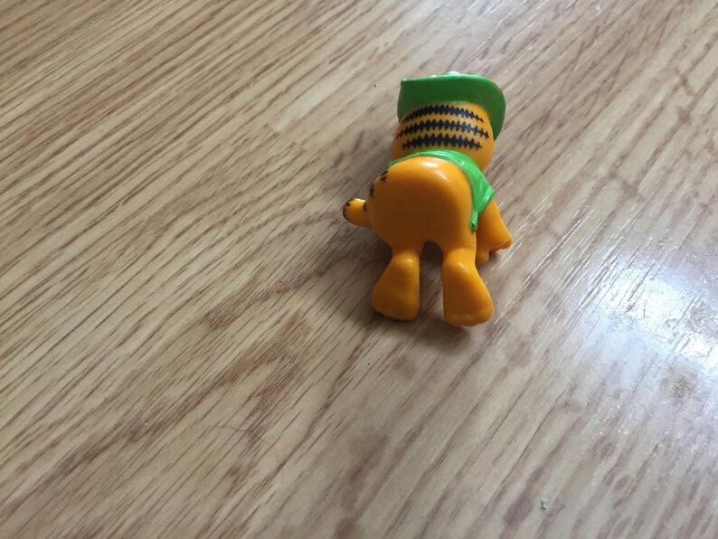 Vintage 1980's Garfield PVC Figure Safari Garfield - Etsy
