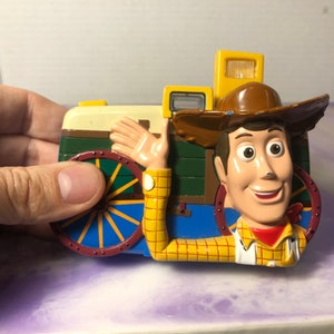Vintage Disney Pixar Toy Story Sheriff Woody Themed Toy Camera Talks ...