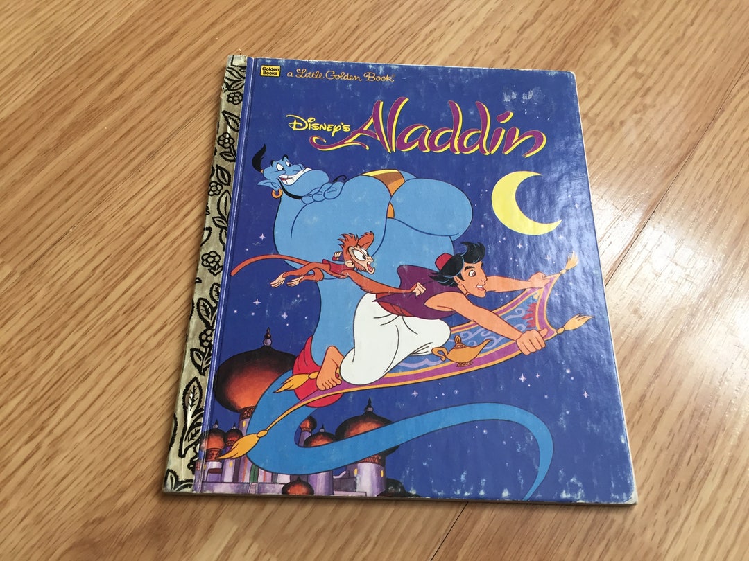 Aladdin (disney Aladdin) (little Golden Book) Vintage Children's Book ...