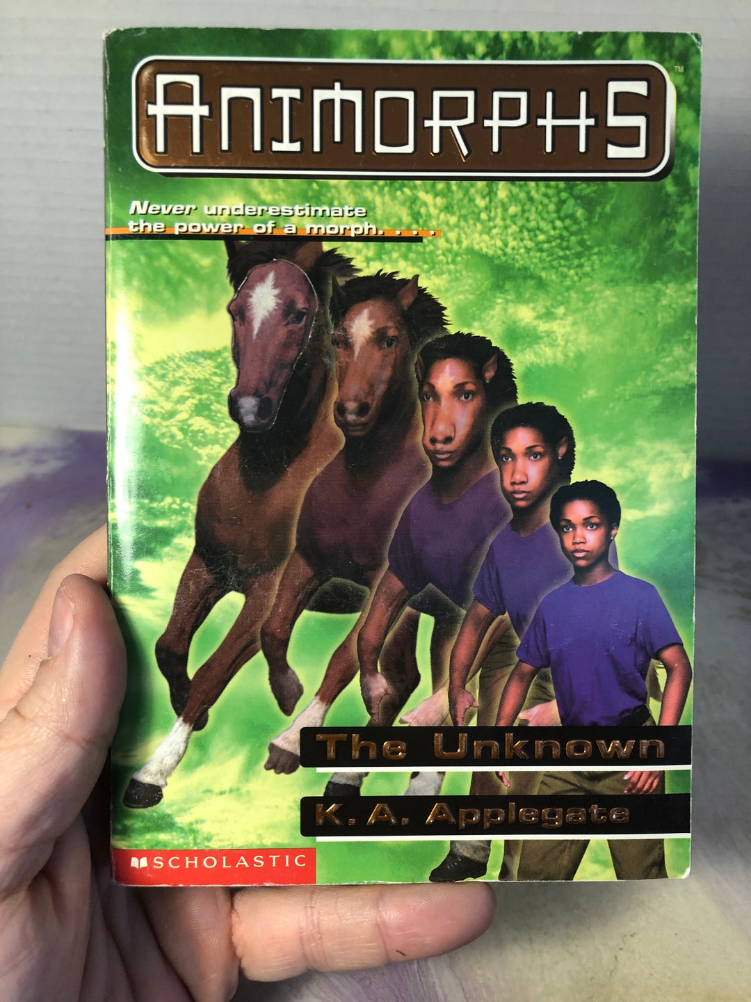 Vintage Animorphs #14: the Unknown - Paperback by Applegate, K.A. - 90 ...