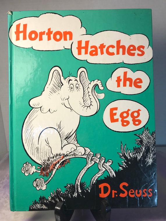 Vintage Dr. Seuss Horton Hatches the Egg Book Dr. Seuss - Etsy