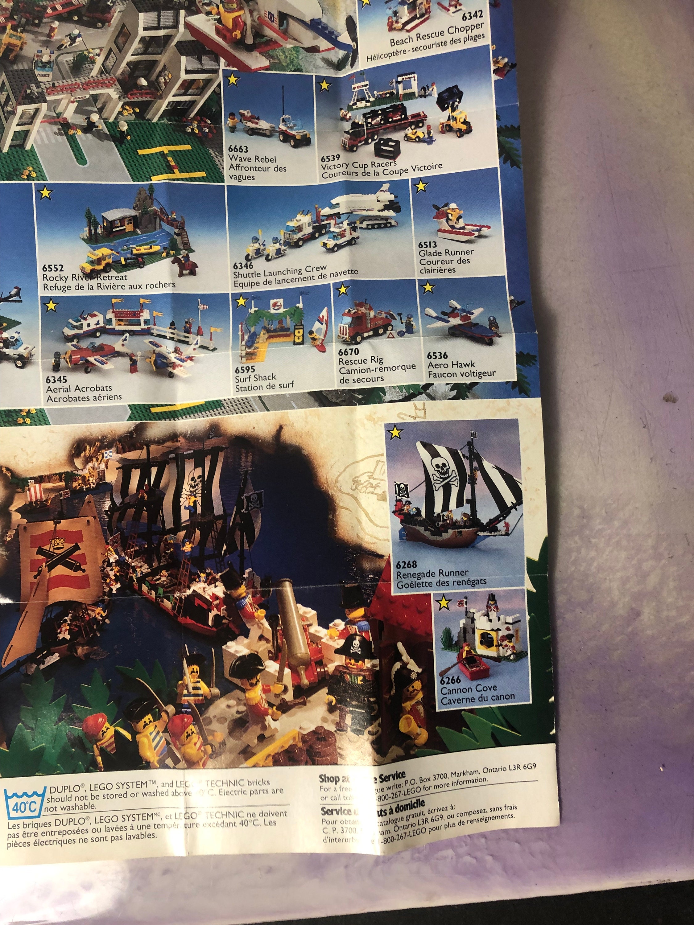 Vintage Lego Checklist / Poster Insert 90's Lego - Etsy Ireland