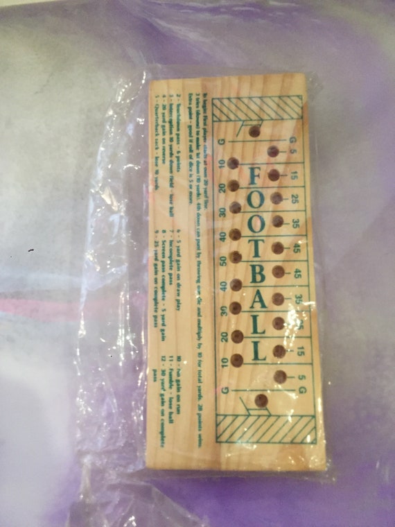 Vintage Made In China FOOTBALL Peg Board Game New In Etsy vintage-made-in-china-football-peg-board-game-new-in-etsy