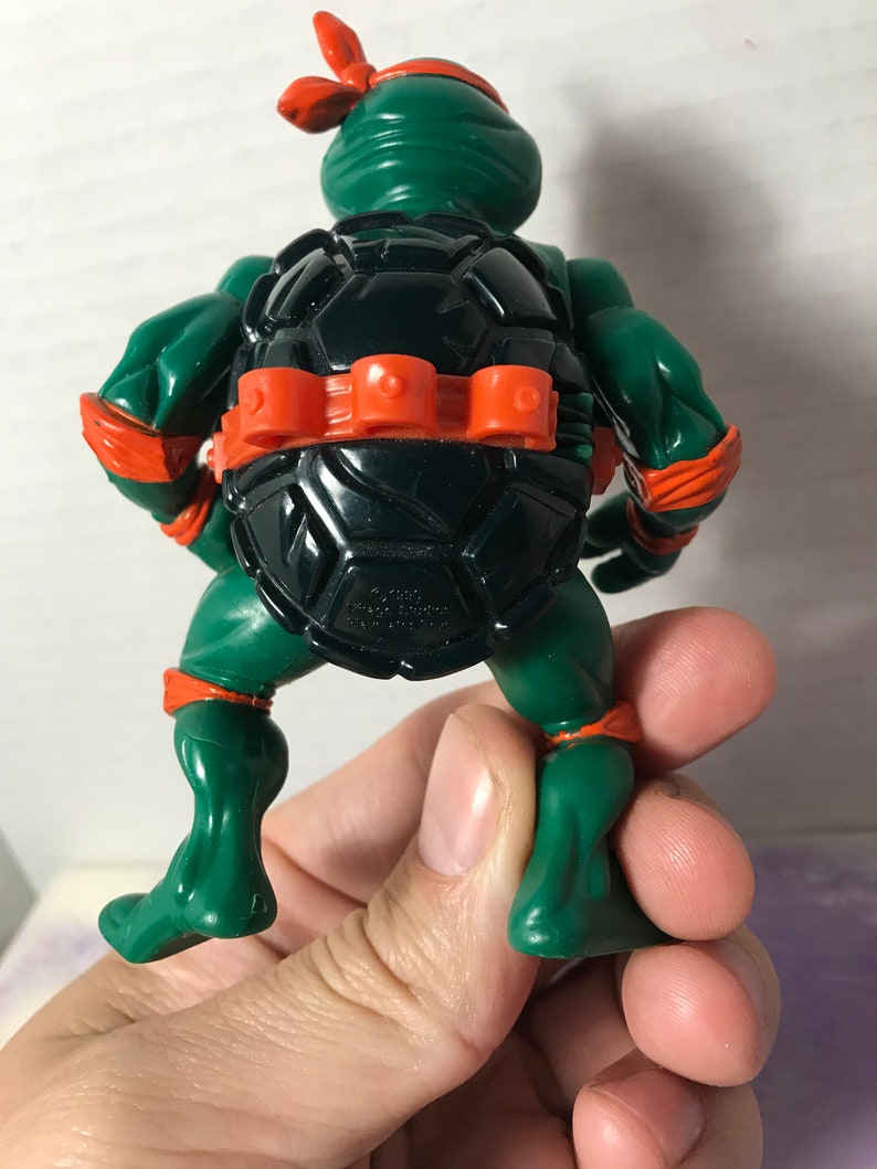 Vintage 1990's Storage Shell Turtles Michelangelo - Etsy