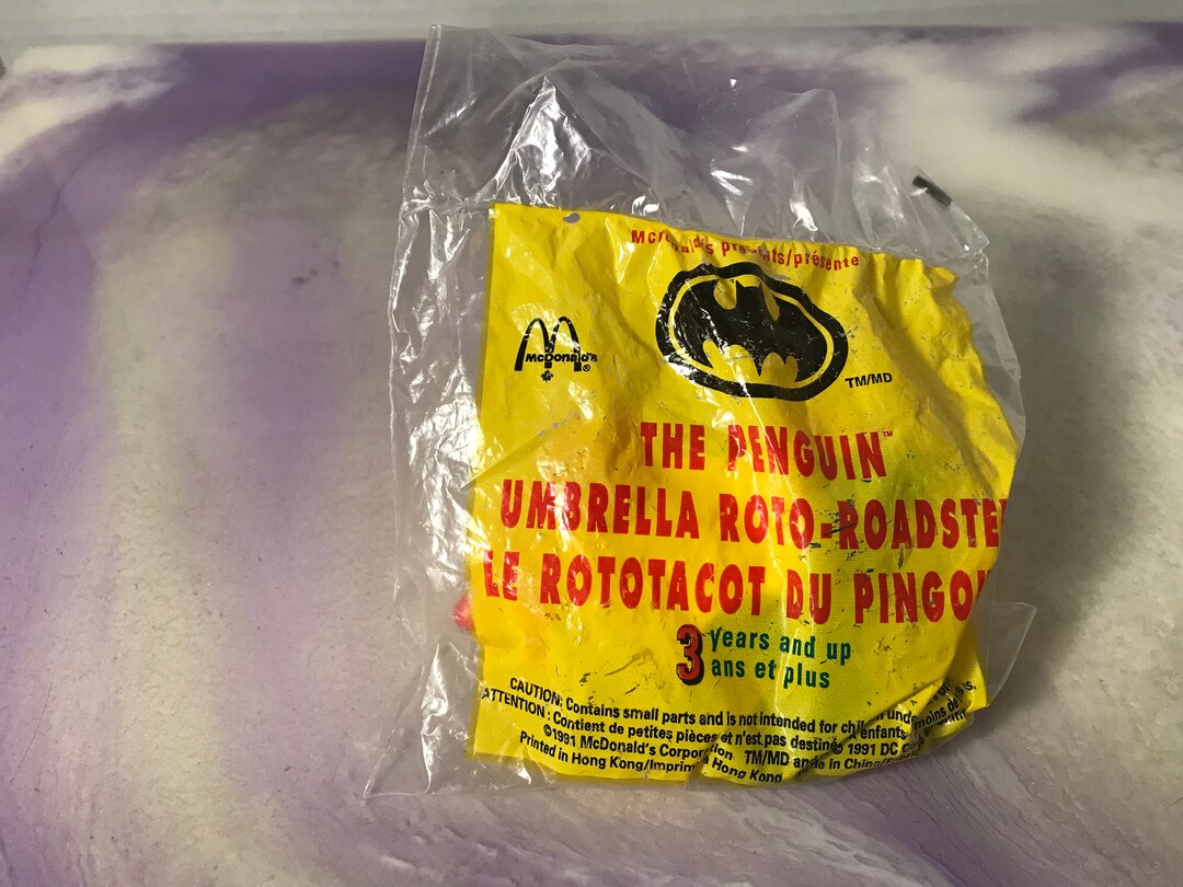 Brand New Penguin Duck Mobile Batman Returns Happy Meal Toys - Etsy UK