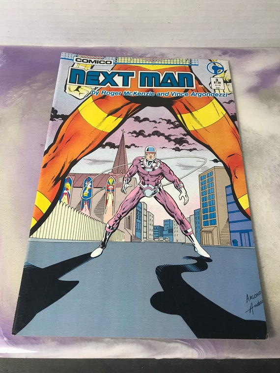 Vintage Comico Comics Next Man 3 1980s Rare Vintage Comic | Etsy