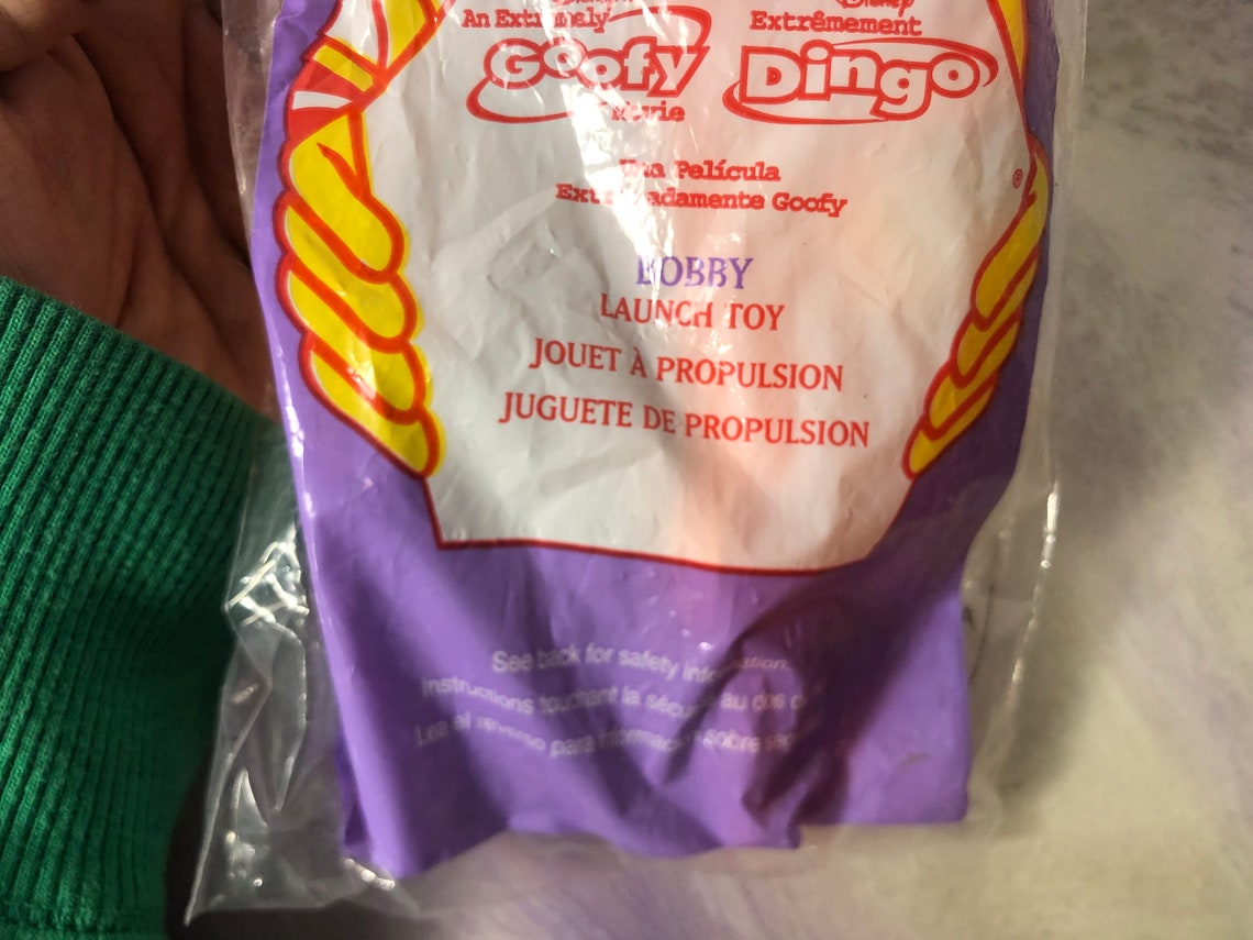 Vintage New Disney Goofy Movie Bobby Launch Toy Figure PVC - Etsy